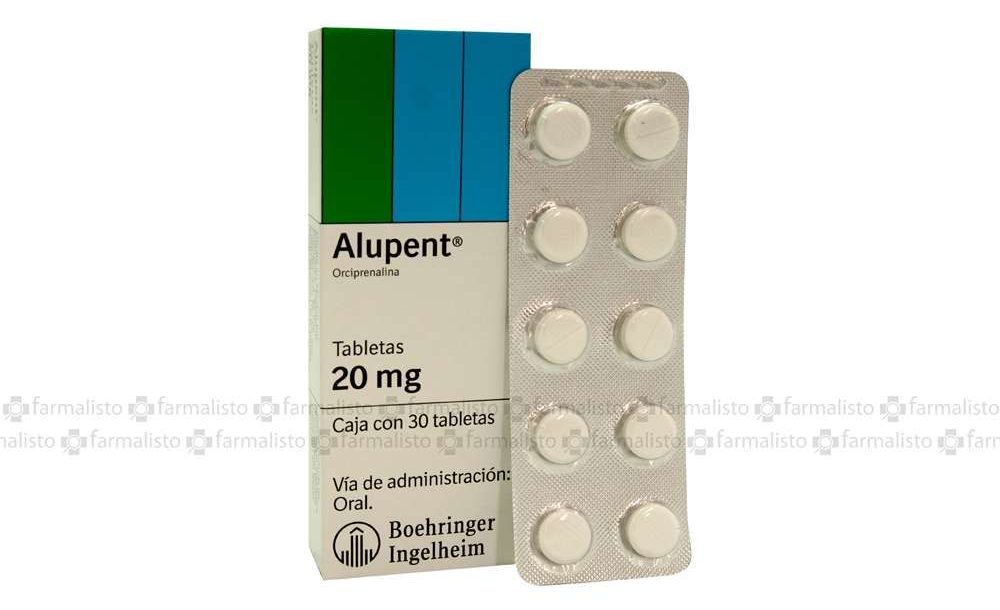 تعرف على اقراص الوبينت Alupent لعلاج الربو والتشنج القصبي | روشتة