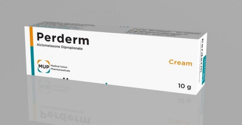 كريم بردرم علاج موضعي للامراض الجلدية مثل الاكزيما والصدفية Perderm – روشتة