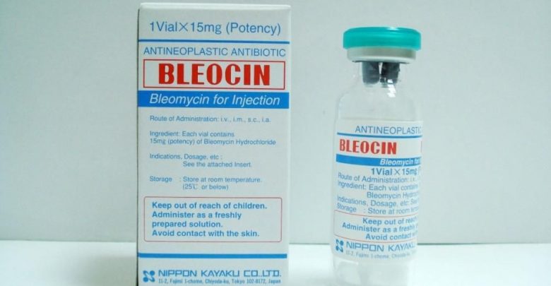 حقن بلوسين مضاد حيوي لعلاج السرطان والاورام سرطان الخلايا Bleocin - روشتة