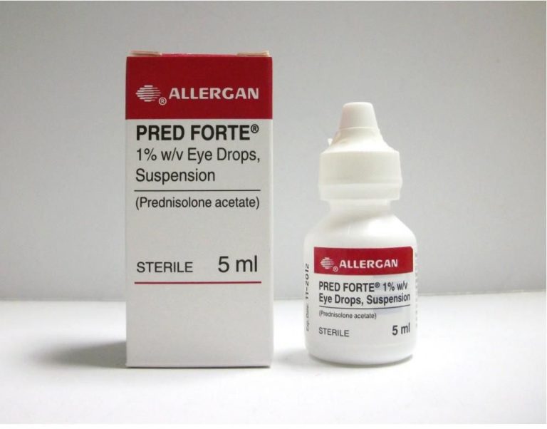 قطرة عين بريد فورت لعلاج التهاب ملتحمة العين Pred Forte – روشتة للدواء