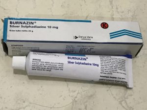 كريم بيرنازين دهان موضعي مضاد للبكتيريا لعلاج الحروق والقرح Burnazin ...