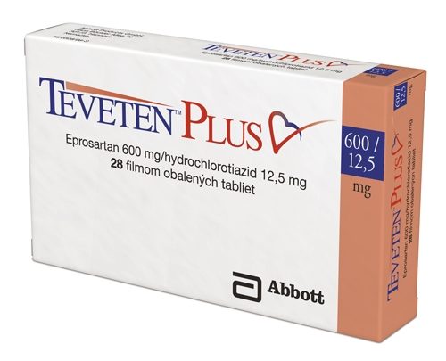 اقراص تيفيتين بلس لعلاج فرط ضغط الدم Teveten Plus – روشتة