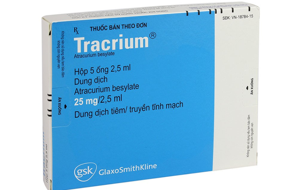 حقن تراكريوم مرخي للعضلات كعامل مساعد لأدوية التخدير العام Tracrium | روشتة