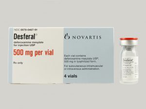 حقن ديسفيرال لعلاج التسمم المفاجئ بالحديد Desferal – روشتة للدواء