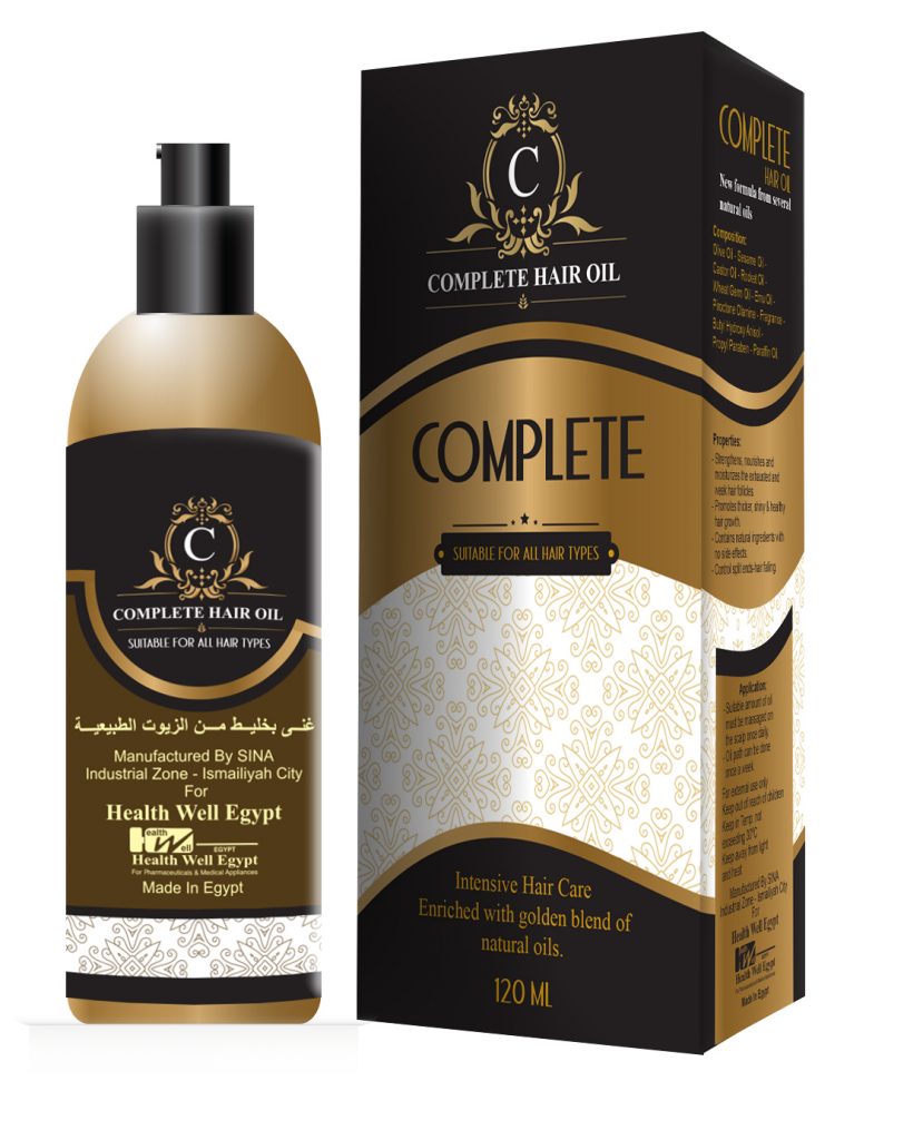 زيت شعر كومبليت لعلاج مشاكل الشعر Complete Hair Oil – روشتة للدواء