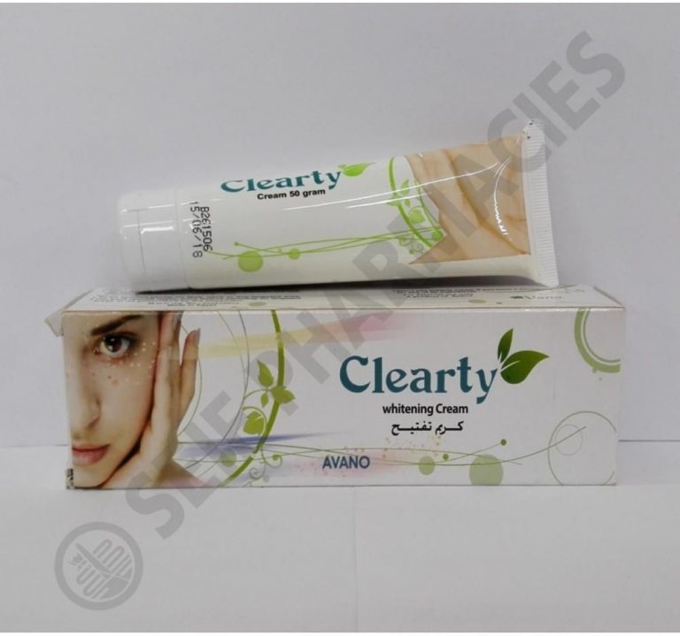 كريم كليرتي Clearty لتفتيح البشرة وازالة البقع والندبات واثار الحبوب ...