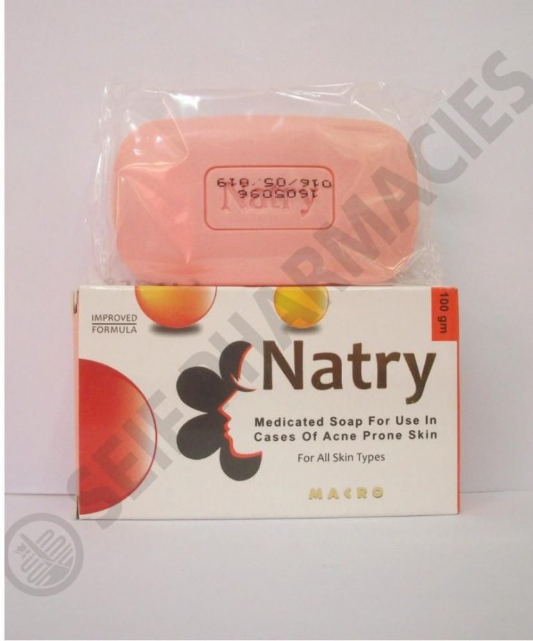 صابونة ناتري Natry لعلاج حب الشباب والبثور والبقع السوداء - روشتة للدواء