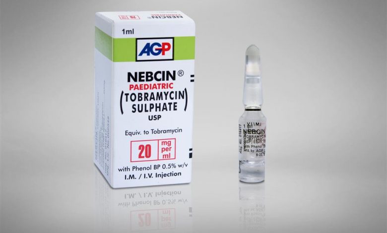 امبولات نيبسين Nebcin مضاد حيوي واسع المجال لعلاج العدوي البكتيرية - روشتة