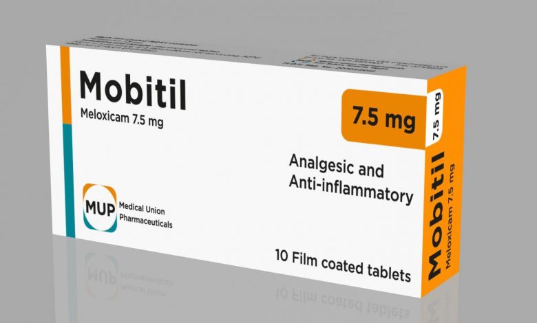 موبيتيل Mobitil دواء مسكن للالام ومضاد للالتهاب وخافض للحرارة - روشتة