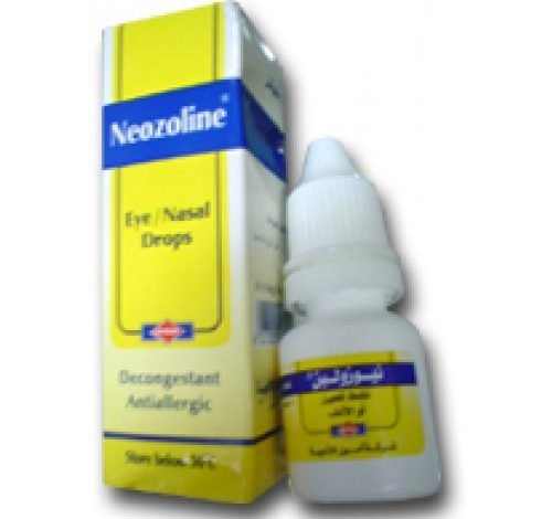 نيوزولين نقط للعين والانف لعلاج حساسية العين واحتقان الانف Neozoline ...