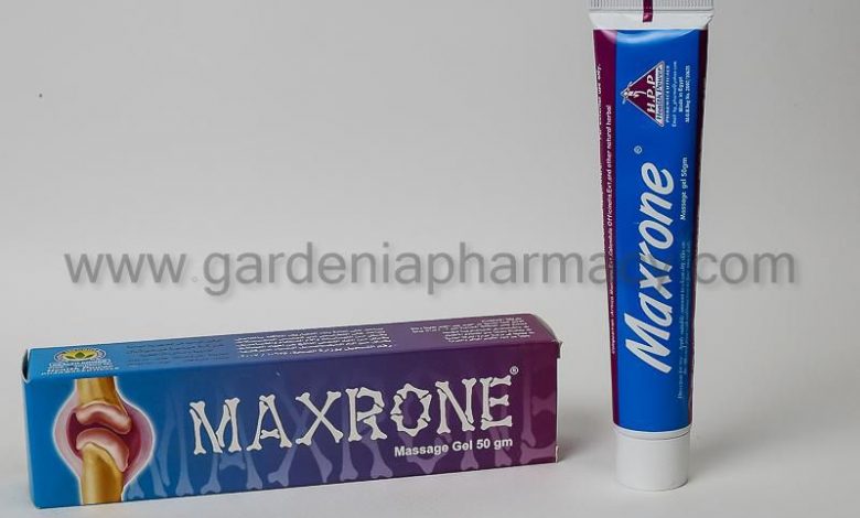 ماكسرون جل مساج MAXRONE لتخفيف آلام العضلات و المفاصل و الآلام ...